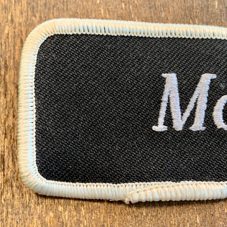 Max. A Black Work Shirt Patch That Says max in - Etsy