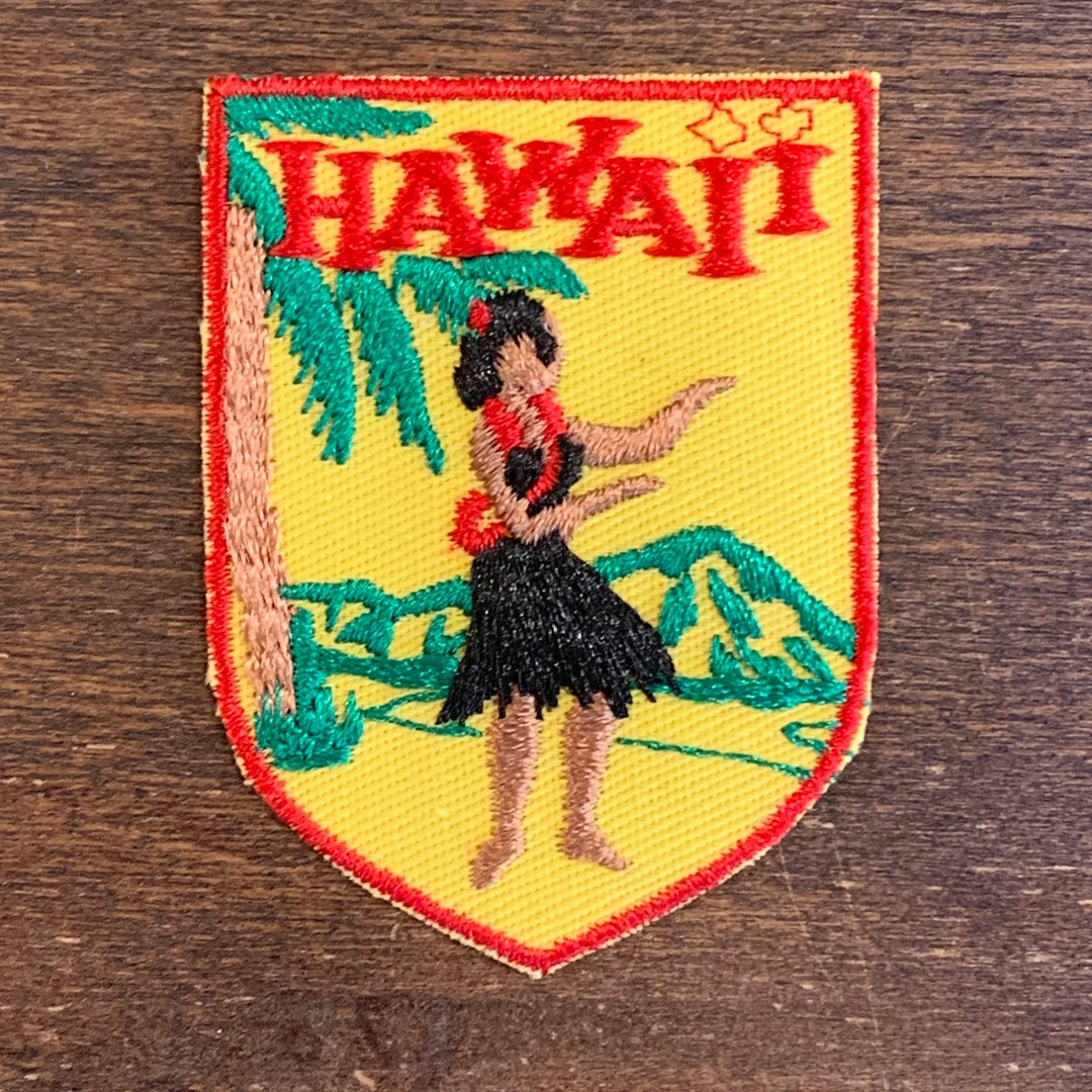 Hawaii Vintage Travel Patch by Voyager - Etsy