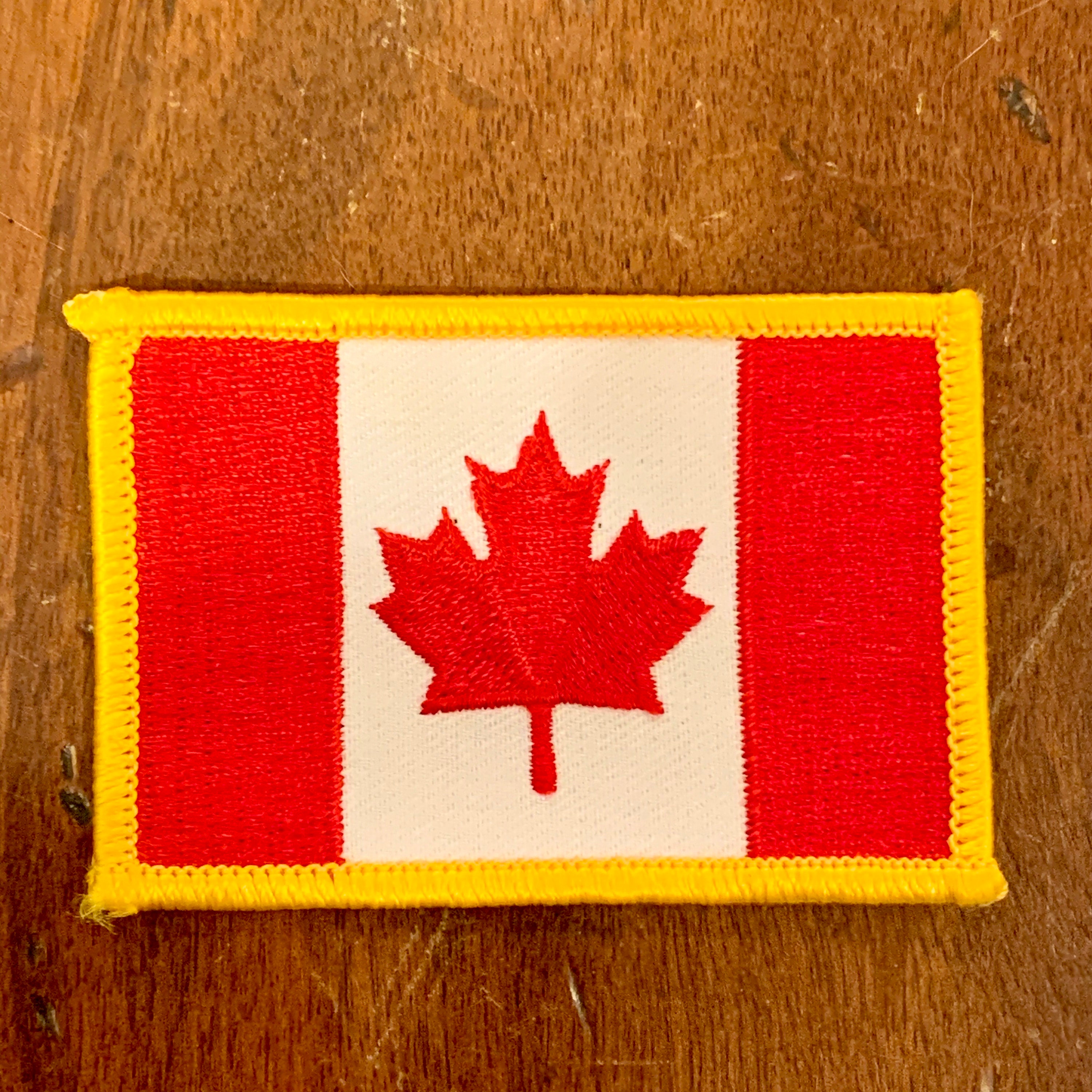 Canadian Flag Vintage Travel Patch | Etsy