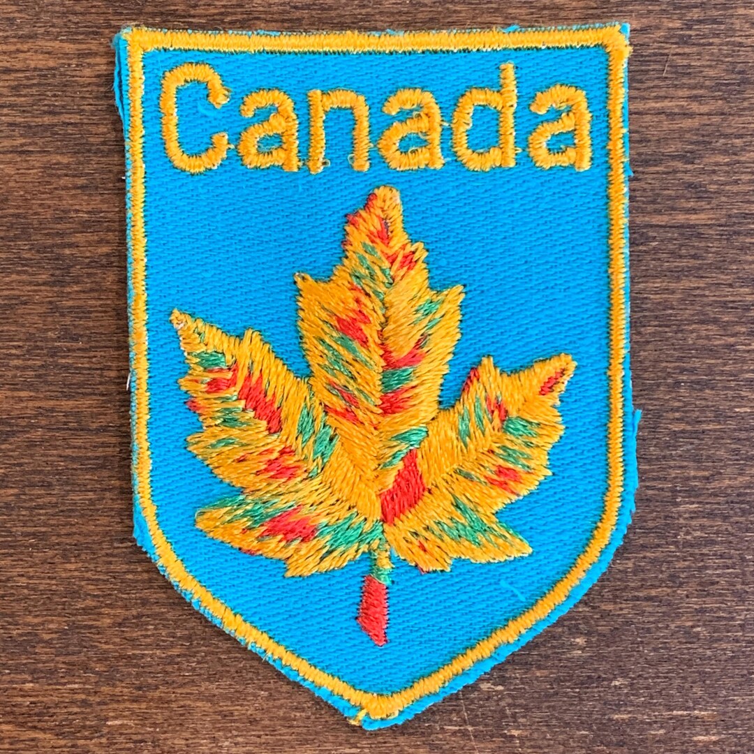 Canada Vintage Travel Patch - Etsy