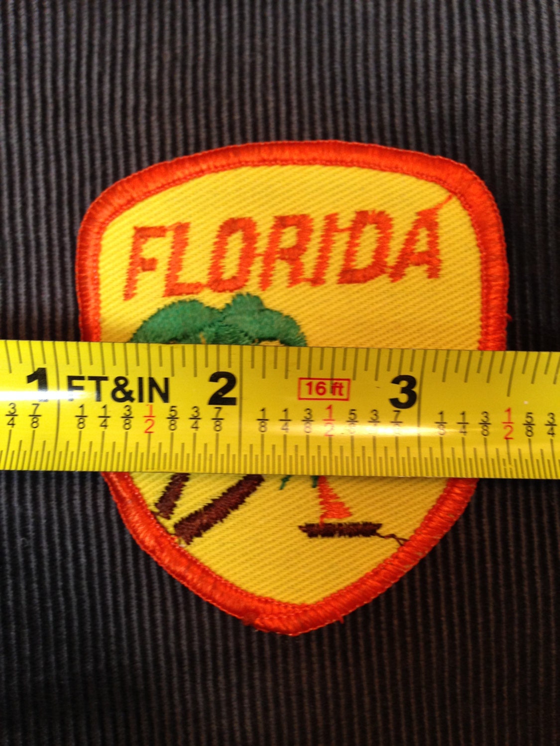 Florida Vintage Travel Patch | Etsy