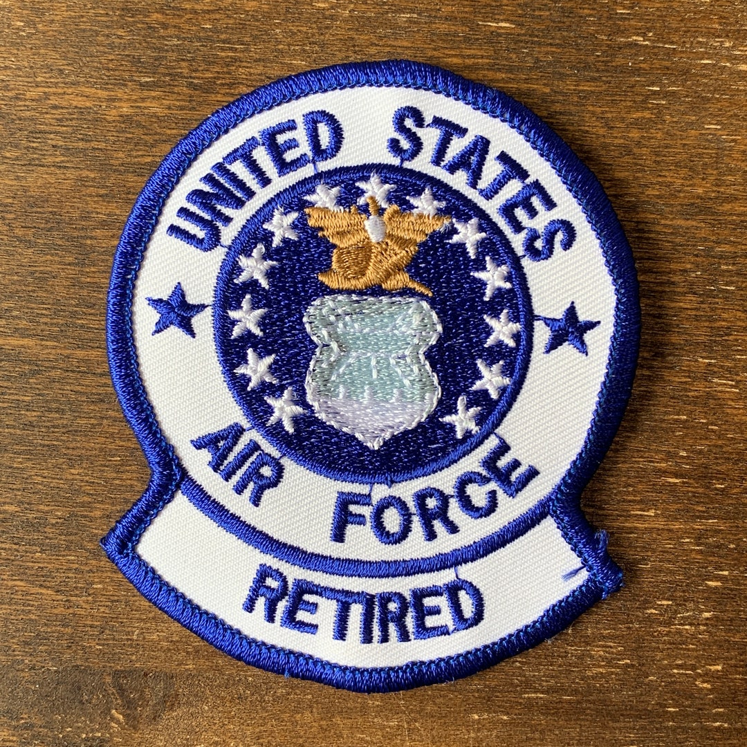 United States Air Force Retired Patch - Etsy