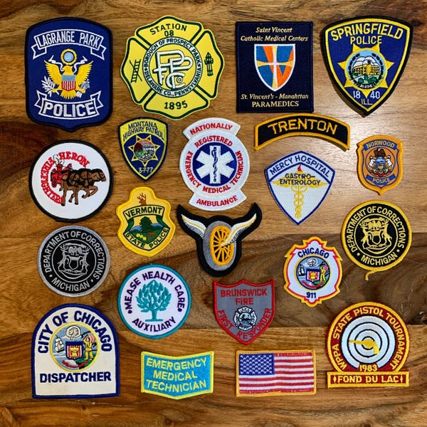 First Responder Patches - Etsy