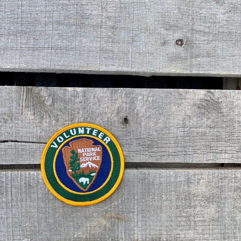 National Park Service Volunteer Patch | Etsy