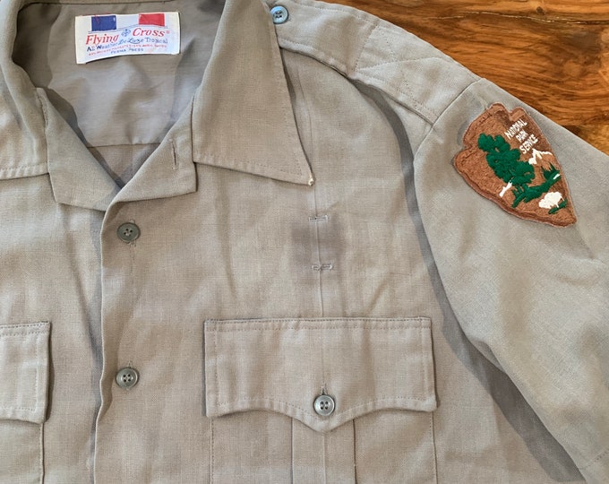 National Park Service Park Ranger Uniform Shirt Short Sleeves, Size ...