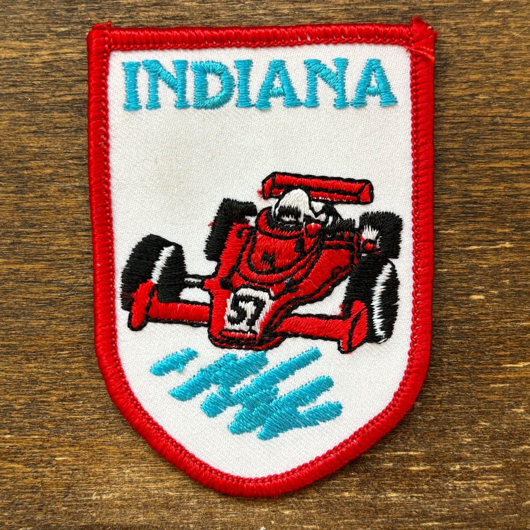 Indianapolis, Indiana, Indy 500 Vintage Souvenir Travel Patch - Etsy