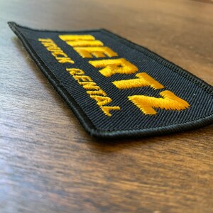 Hertz Truck Rental Work Shirt Uniform Patch - Etsy