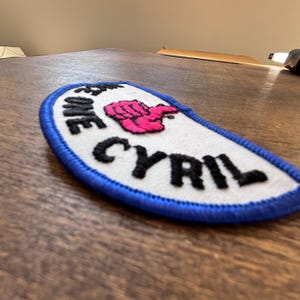 Nice One Cyril! Vintage Souvenir Patch - Etsy
