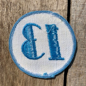 Number 13 Patch - Etsy