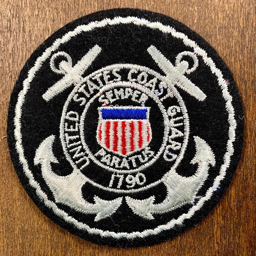 United States Coast Guard Patch - Etsy