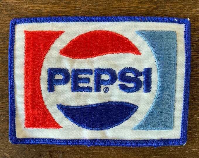 Pepsi. A Work Shirt Uniform Patch With the Old - Etsy