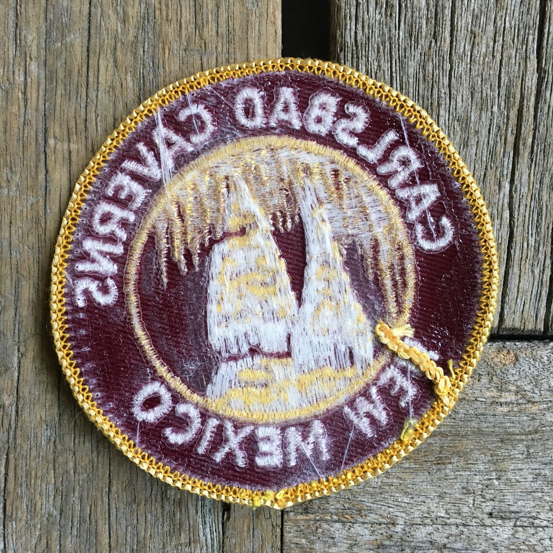 Carlsbad Caverns New Mexico Vintage Travel Patch | Etsy