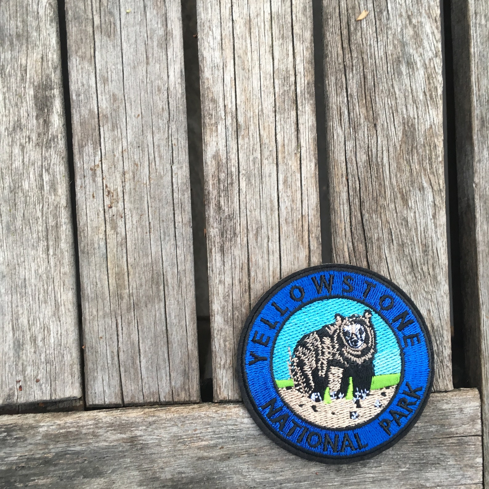 Yellowstone National Park Travel Patch | Etsy