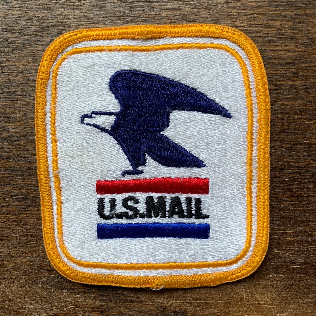 U.S. Mail Used Work Shirt Uniform Patch - Condition: Floppy (see Video ...