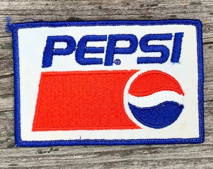 Pepsi. A Work Shirt Uniform Patch With the Old Pepsi Logo. - Etsy