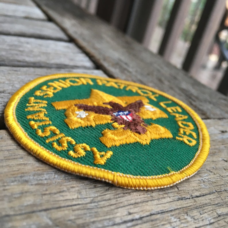 Assistant Senior Patrol Leader Boy Scout Uniform Patch | Etsy