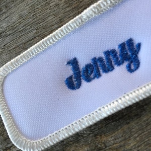 Jerry. A White Work Shirt Patch That Says jerry in - Etsy