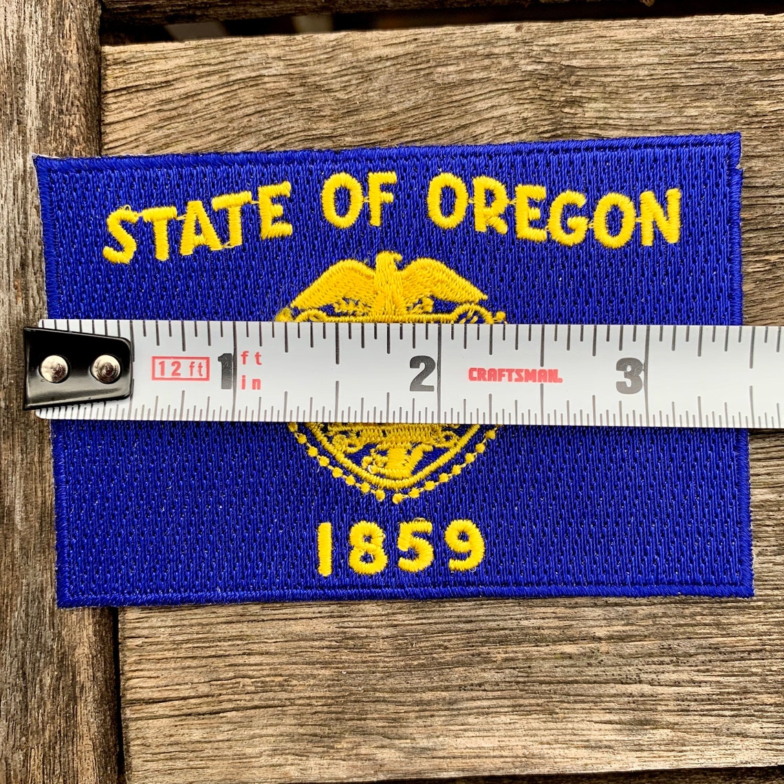 State of Oregon Flag Patch - Etsy