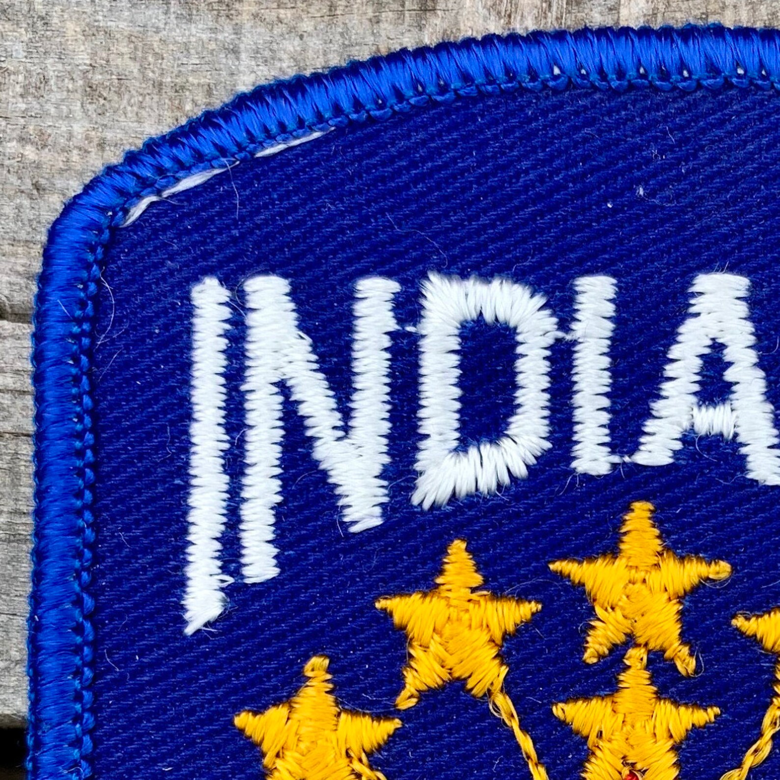 Indiana Flag Vintage Travel Patch | Etsy
