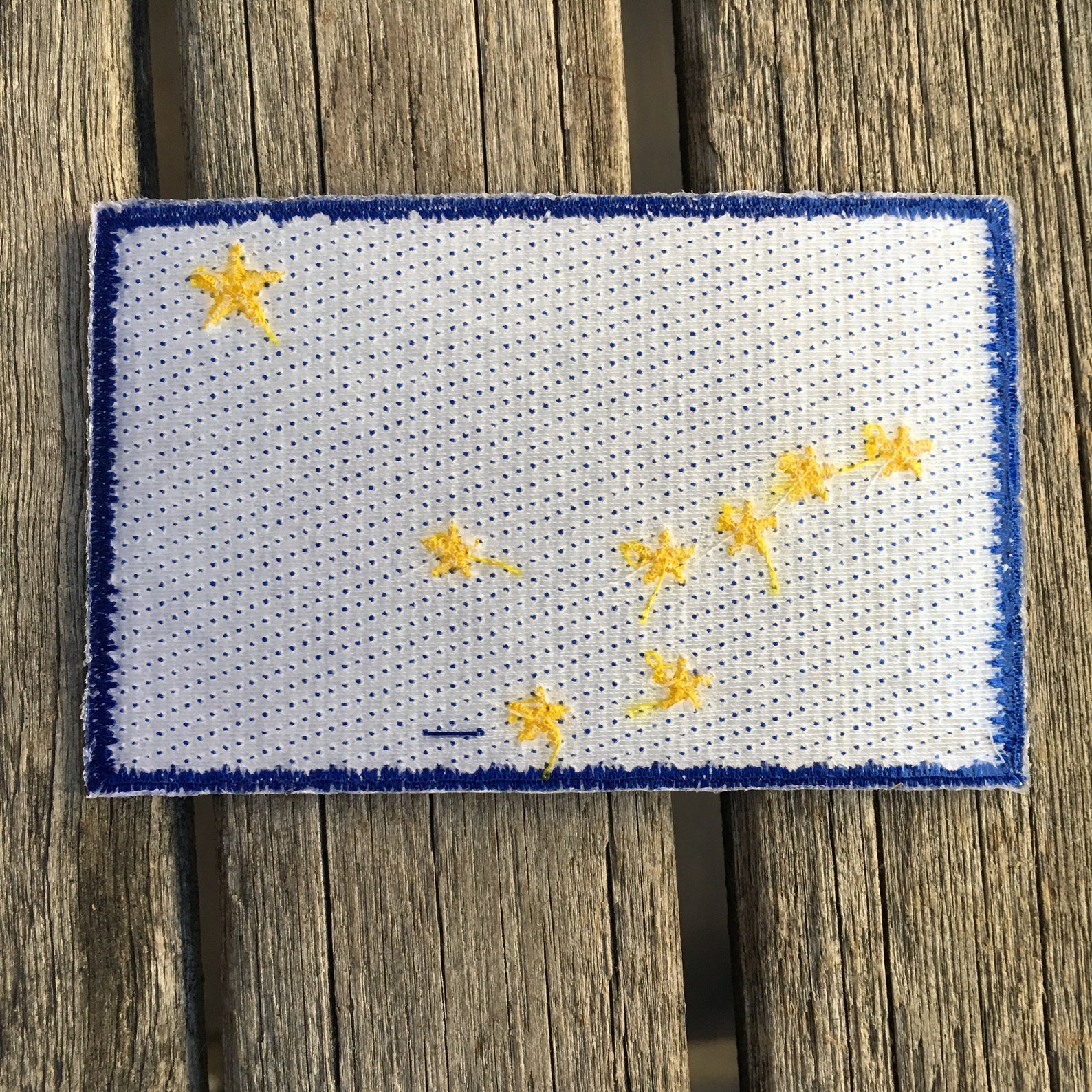 Alaska State Flag Vintage Travel Patch - Etsy