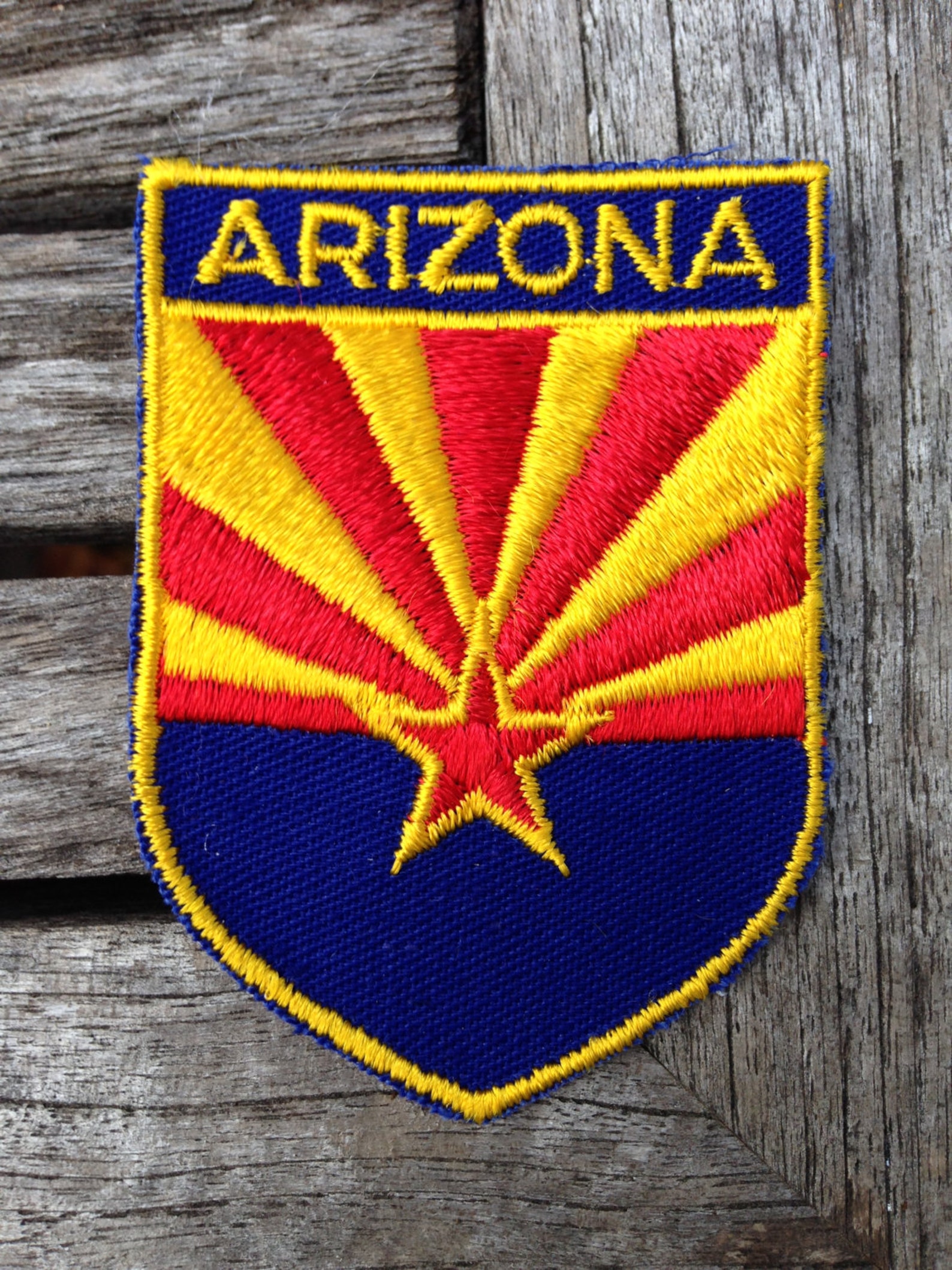 Arizona Vintage Travel Patch by Voyager - Etsy
