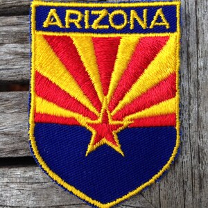 Arizona Vintage Travel Patch by Voyager - Etsy
