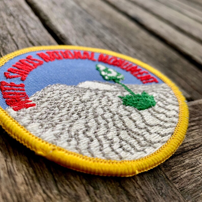 White Sands National Monument Vintage Travel Patch - Etsy