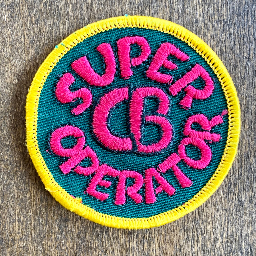 Superb CB Operator Vintage Patch - Etsy