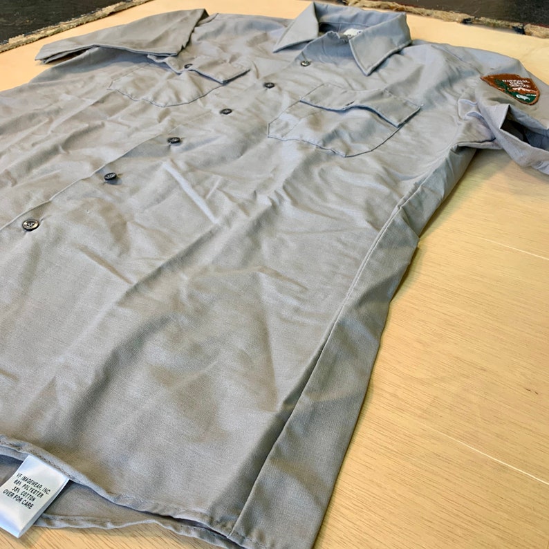 National Park Service Park Ranger Uniform Shirt Short | Etsy