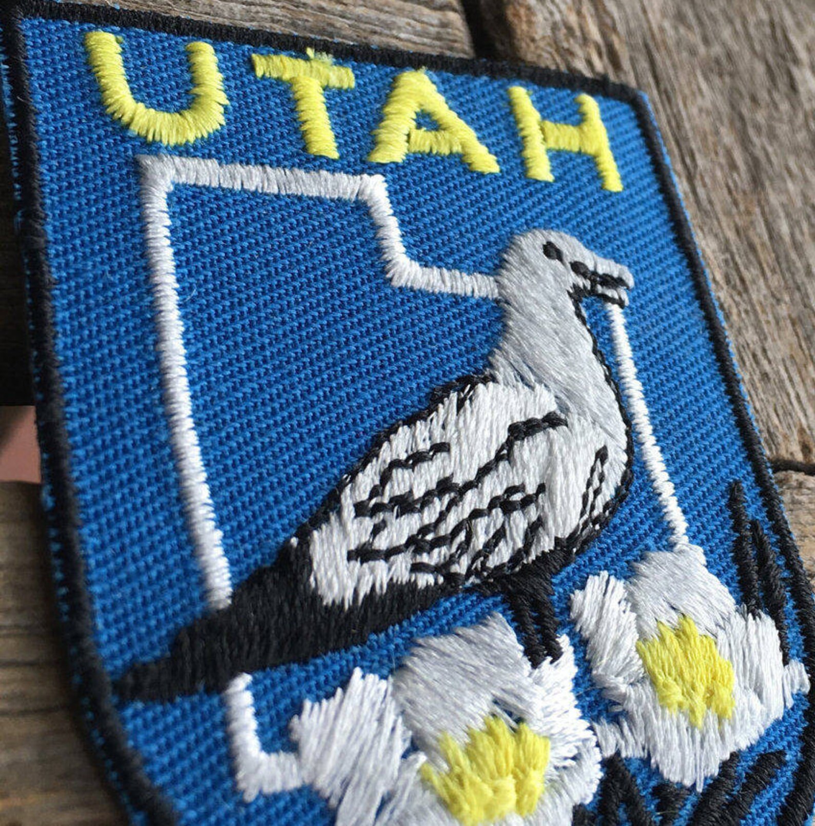 Utah Vintage Souvenir Travel Patch by Voyager - Etsy