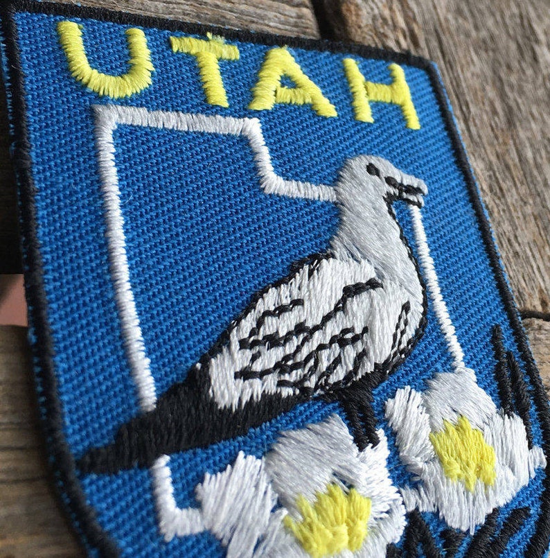 Utah Vintage Souvenir Travel Patch by Voyager - Etsy