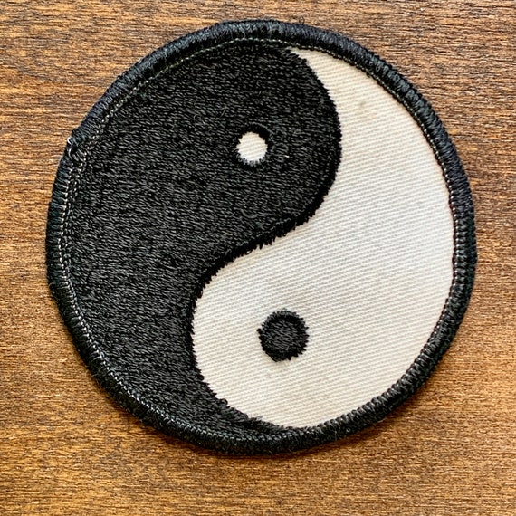 Yin Yang Vintage Patch - Etsy