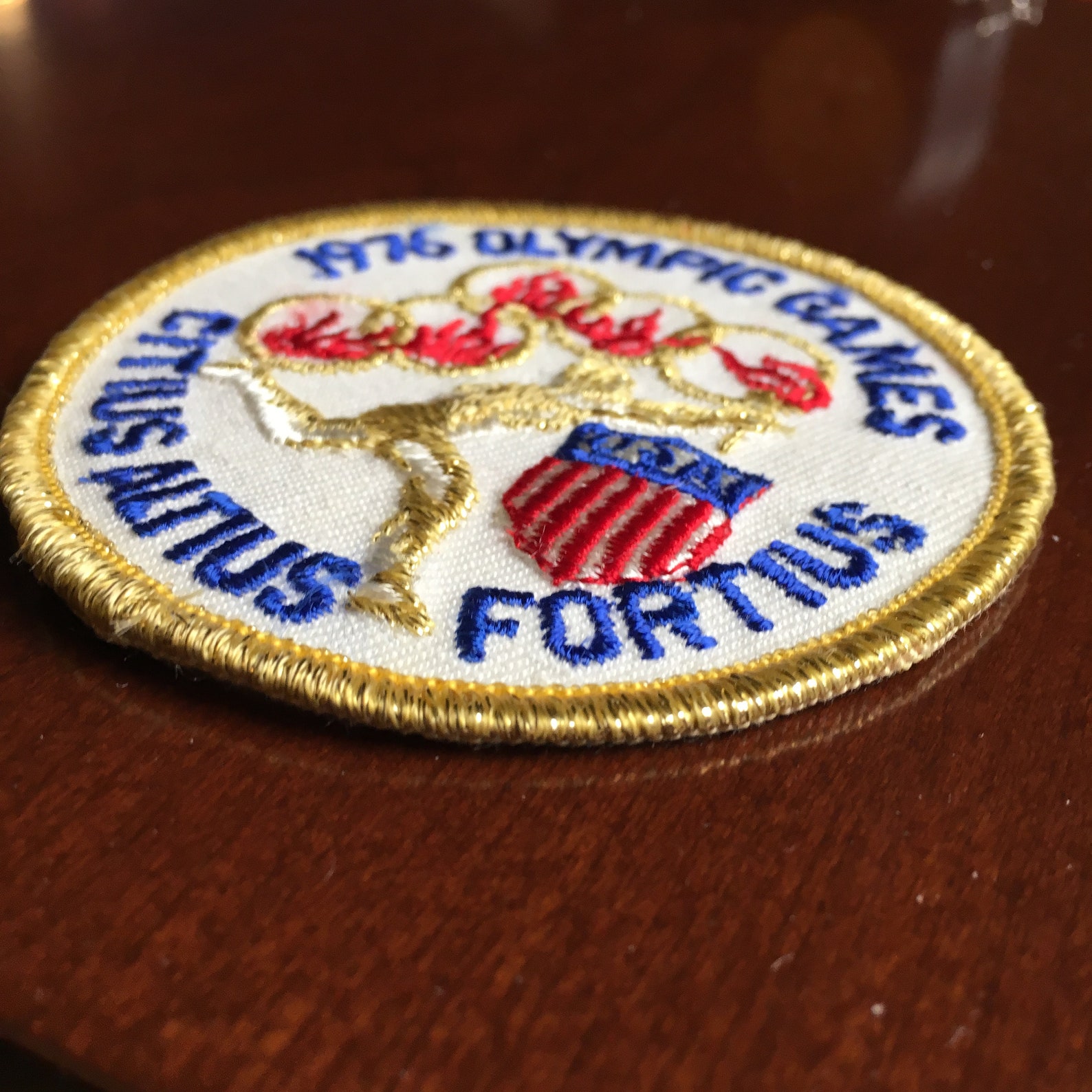 1976 Olympics Games Vintage Souvenir Patch | Etsy