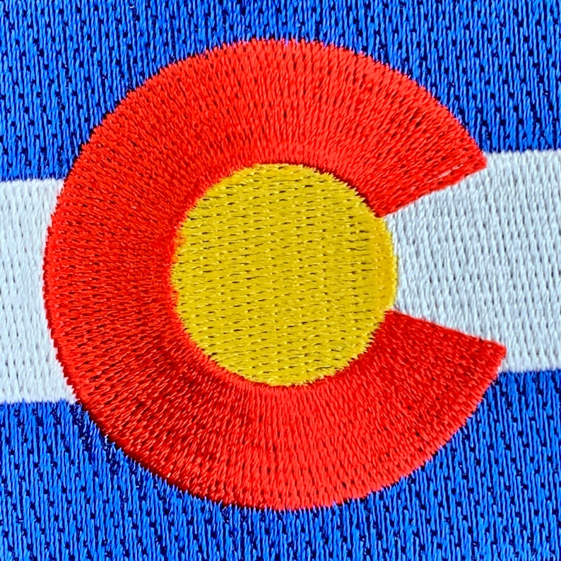 Colorado State Flag Travel Patch - Etsy