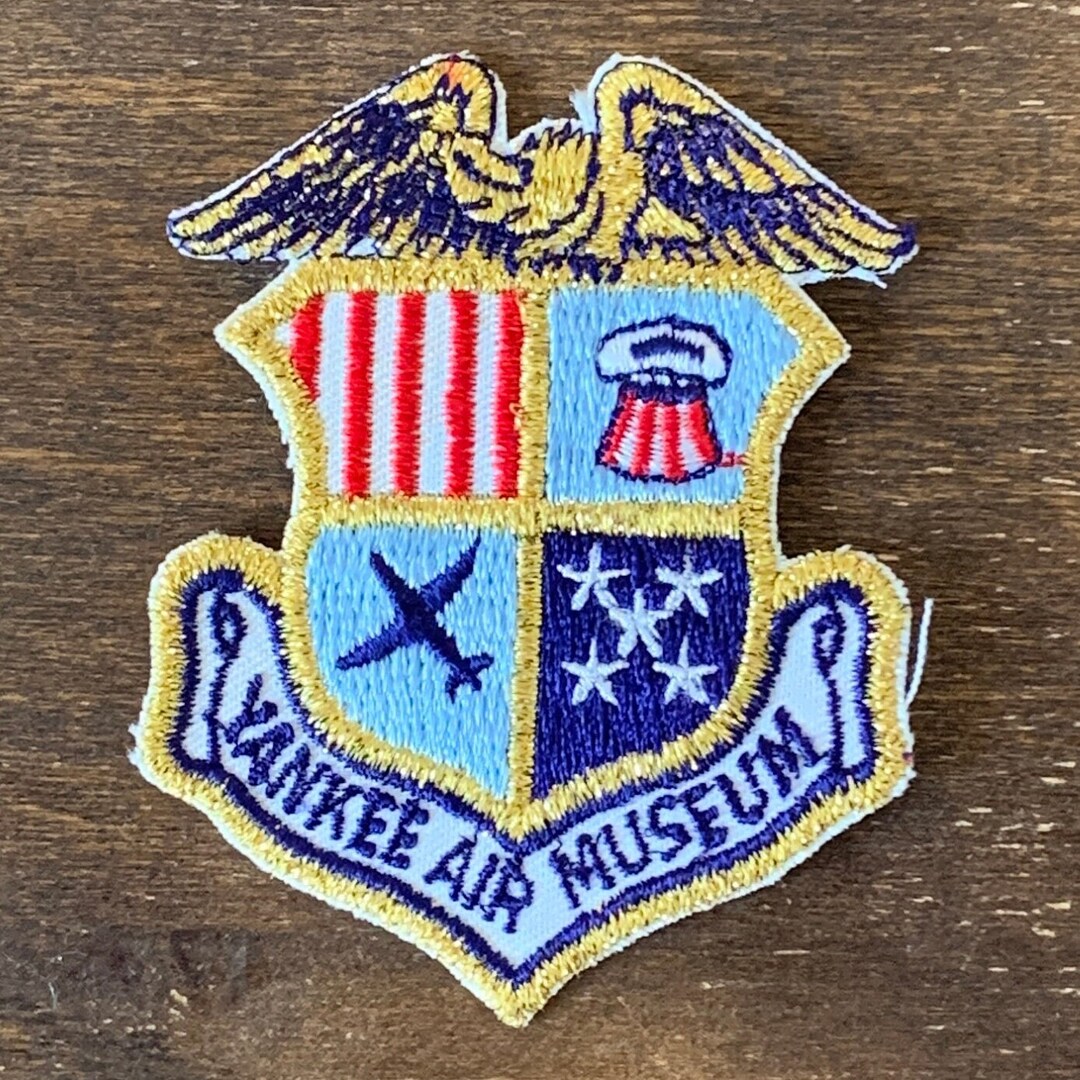 Yankee Air Museum Vintage Souvenir Travel Patch - Etsy