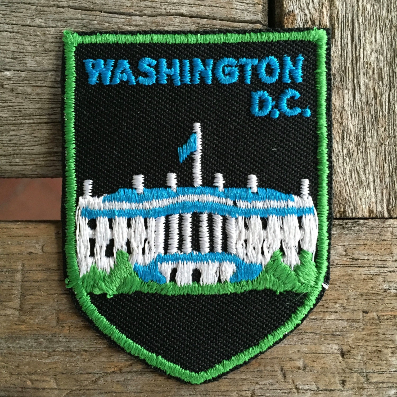 Washington D.C. White House Vintage Souvenir Travel Patch by | Etsy