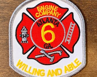 Fire Company Patch - Etsy