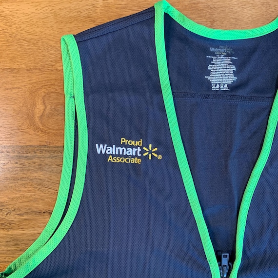 Walmart Greeter Customer Service Vest Size Small - Gem