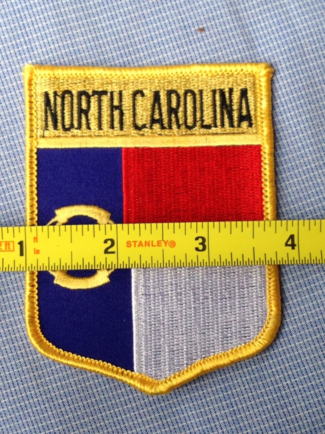 North Carolina State Flag Vintage Travel Patch - Etsy