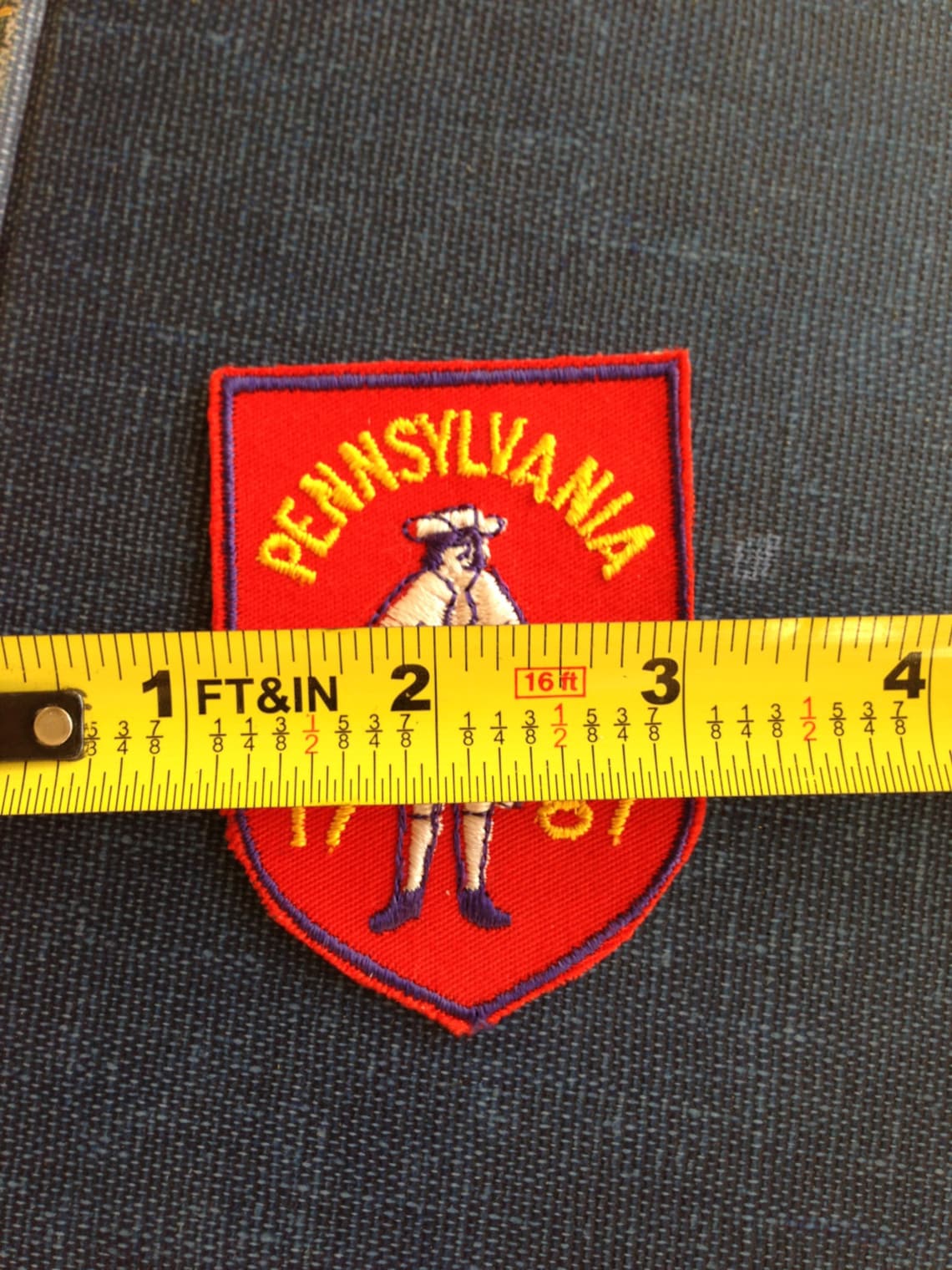 Pennsylvania Vintage Travel Patch by Voyager | Etsy