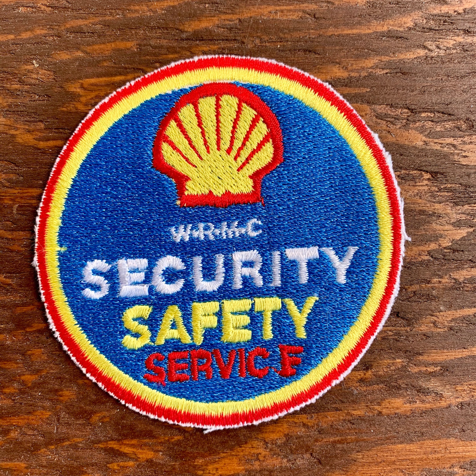 Shell WRMC Security Safety Service Work Shirt Uniform Patch - Etsy