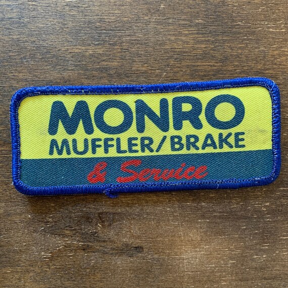 Monroe Muffler brake Service Work Shirt Patch Etsy