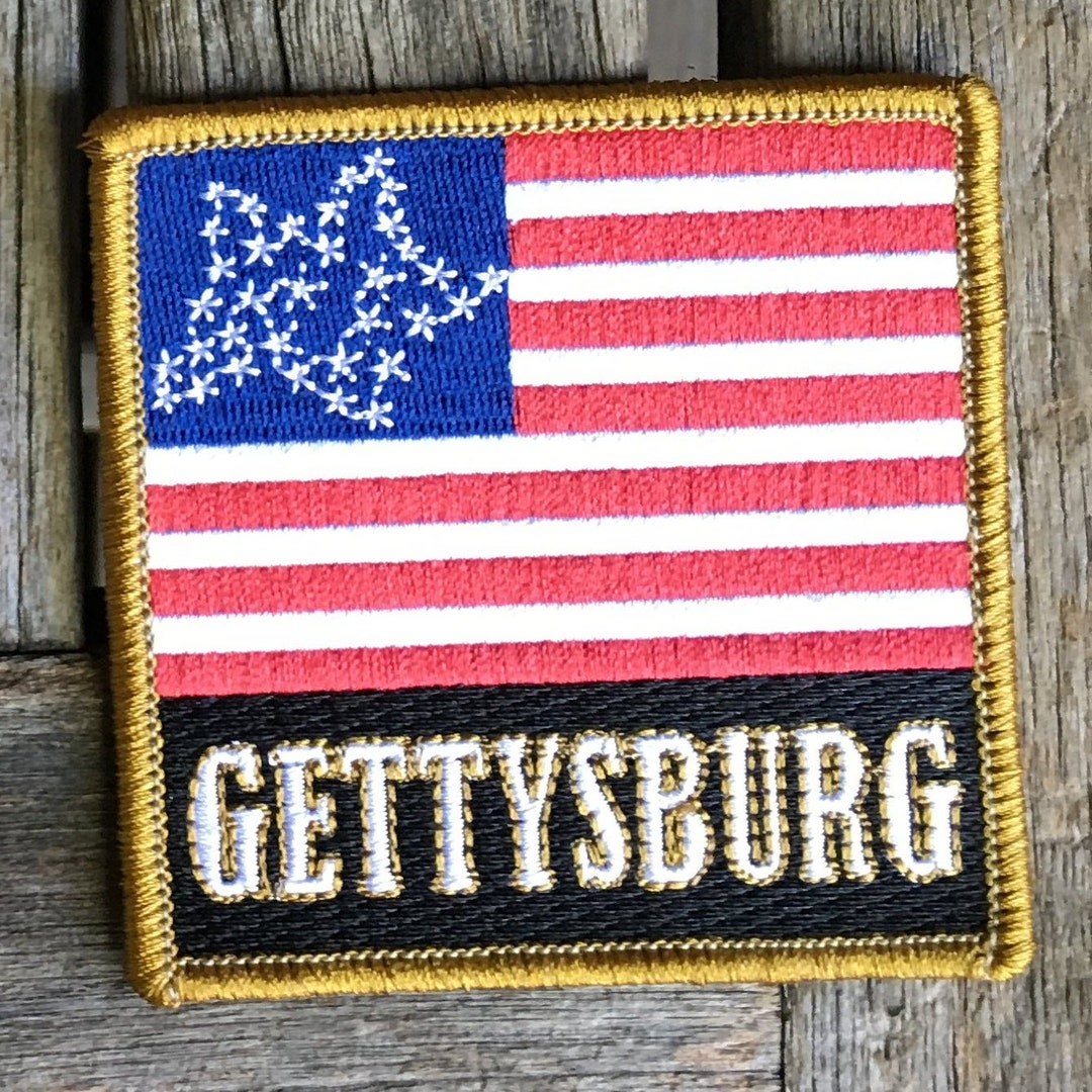 Gettysburg Souvenir Travel Patch - Etsy