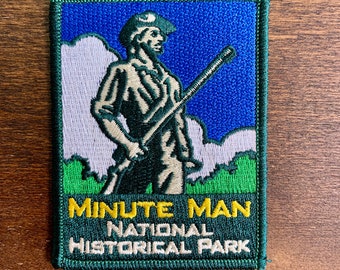 Minute Man Patch - Etsy