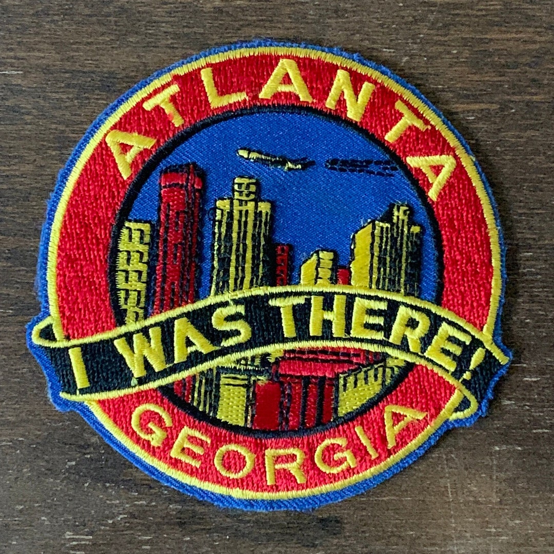 Atlanta Vintage Souvenir Travel Patch - Etsy