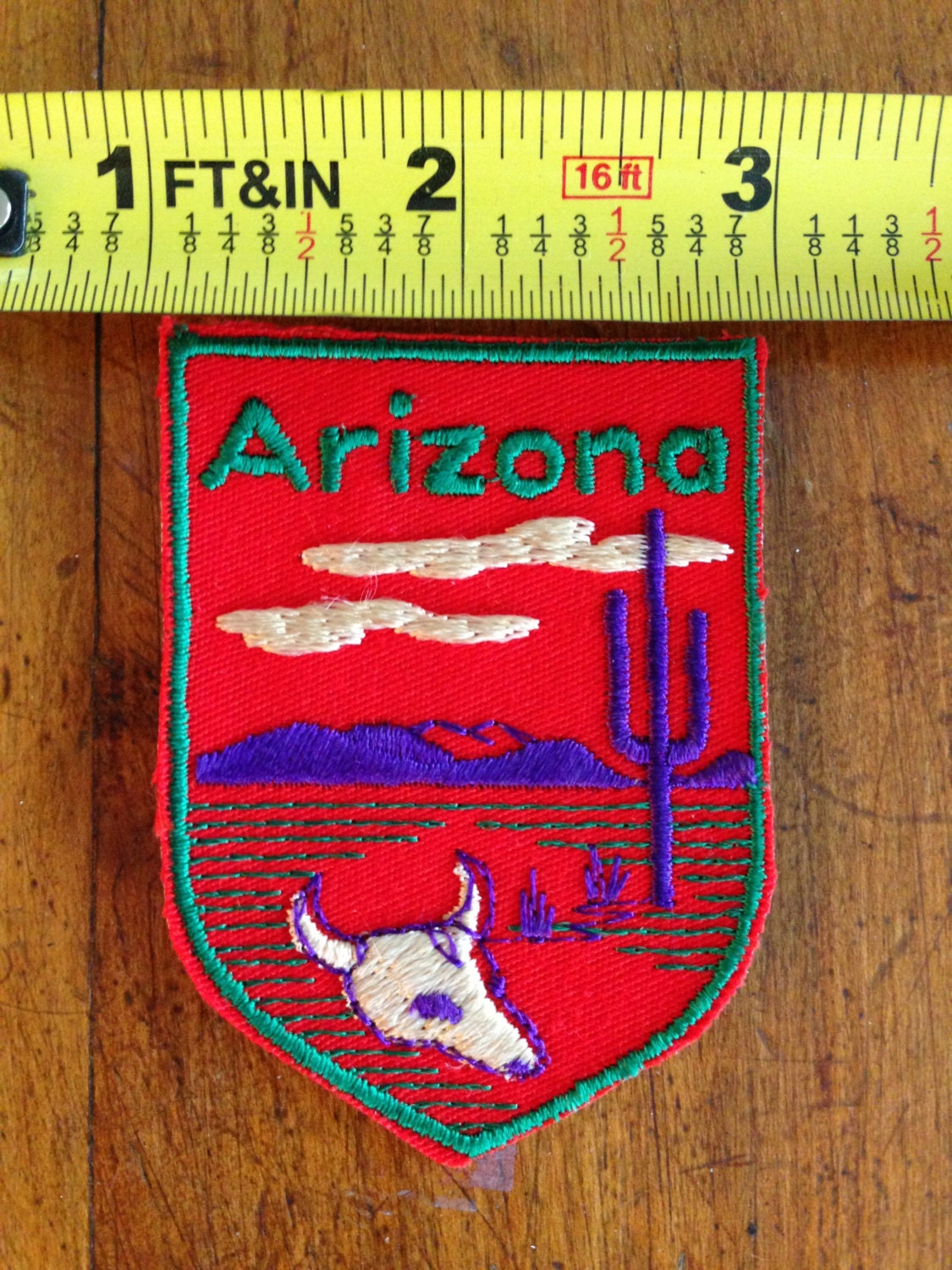 Arizona Vintage Travel Patch | Etsy