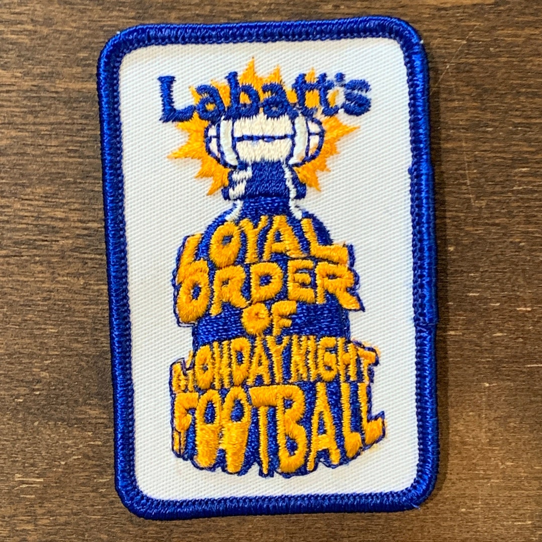 Labatt's Beer, Loyal Order of Monday Night Football Patch - Etsy