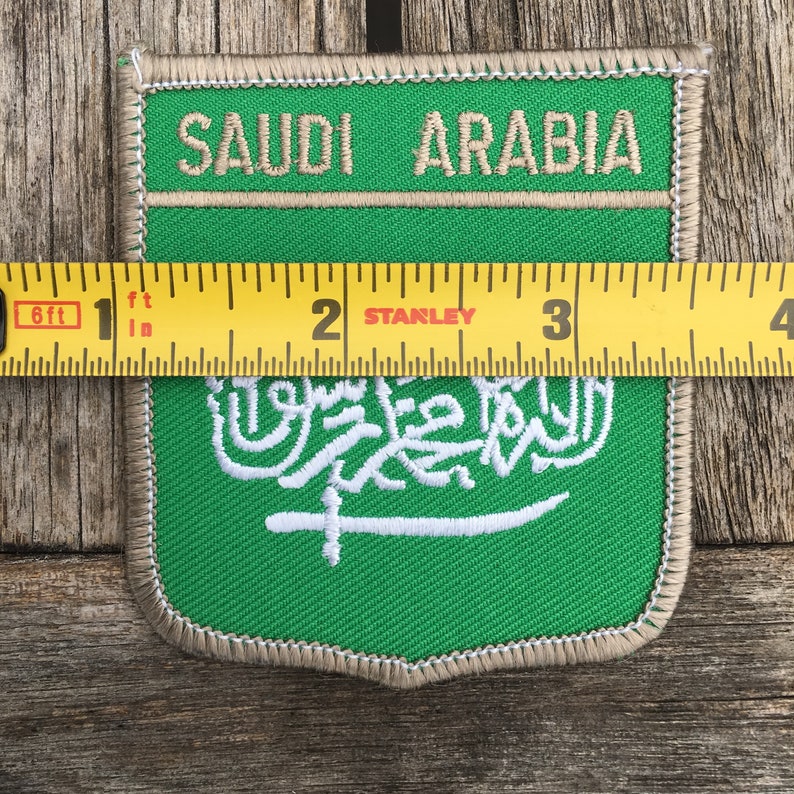 Saudi Arabia Flag Patch - Etsy