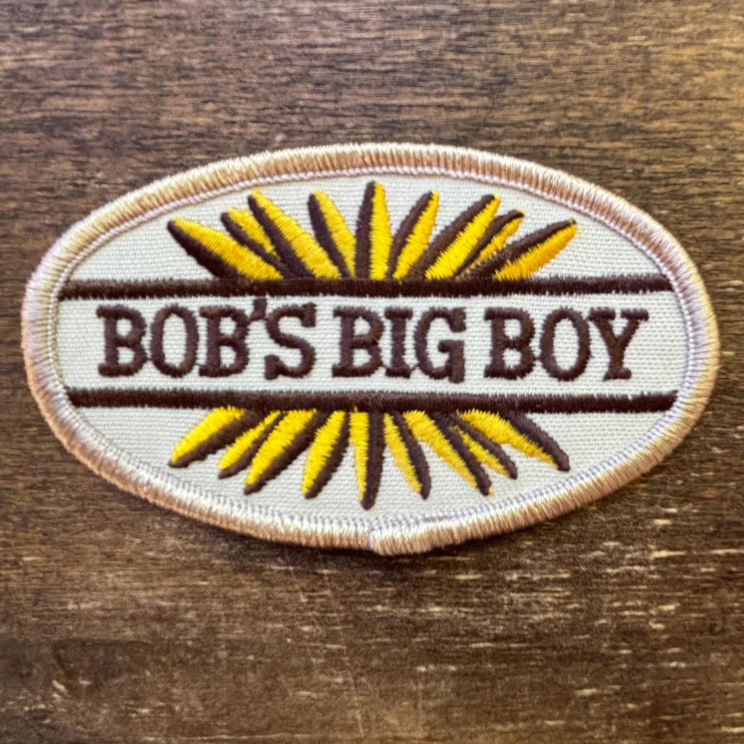 Bob's Big Boy Vintage Patch - Etsy