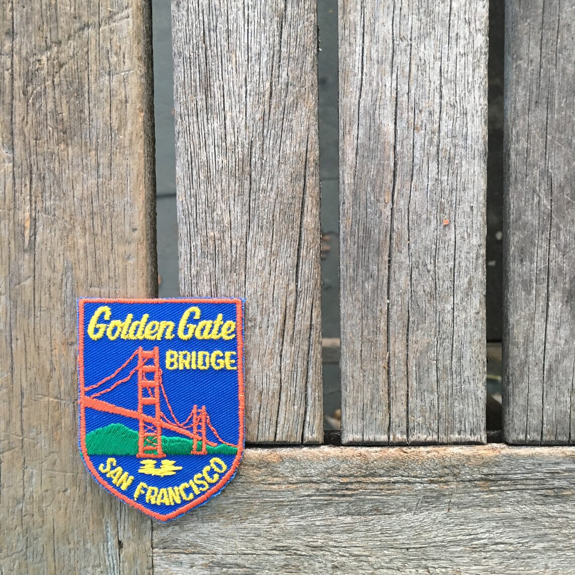 Golden Gate Bridge San Francisco Vintage Travel Patch | Etsy